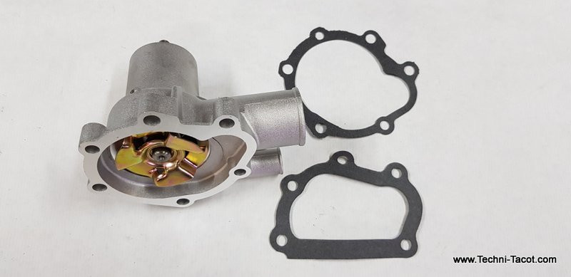 Water pump for pulley with central nut + pin - Simca Aronde P60 Ariane