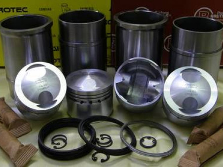 Piston liners set - RENAULT 8 GORDINI Ø 74.50 - 1255cc